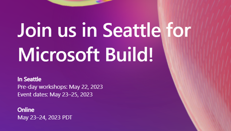 Join The Net Team At Microsoft Build 2023 Nomadterrace